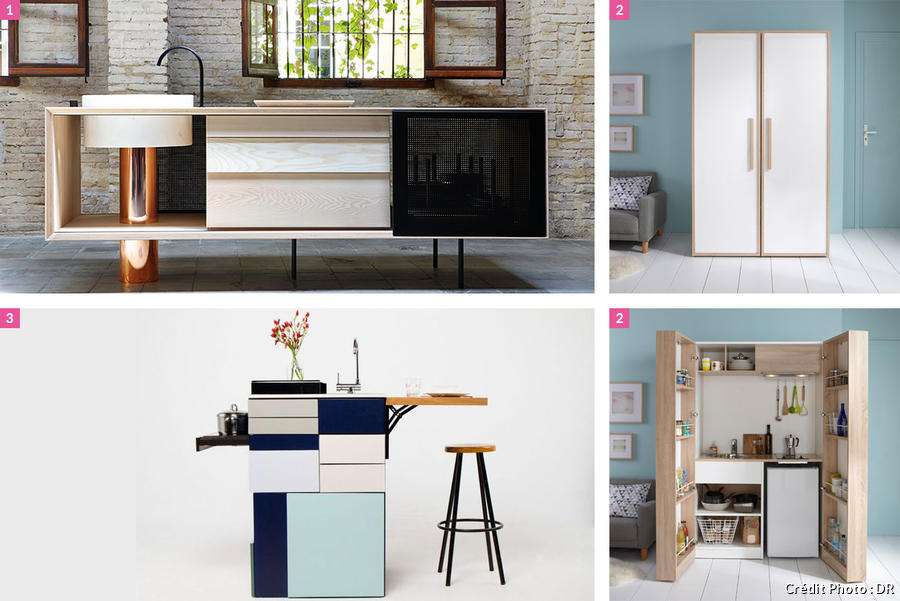 Aménager une petite cuisine, cuisine compacte | Maison Créative